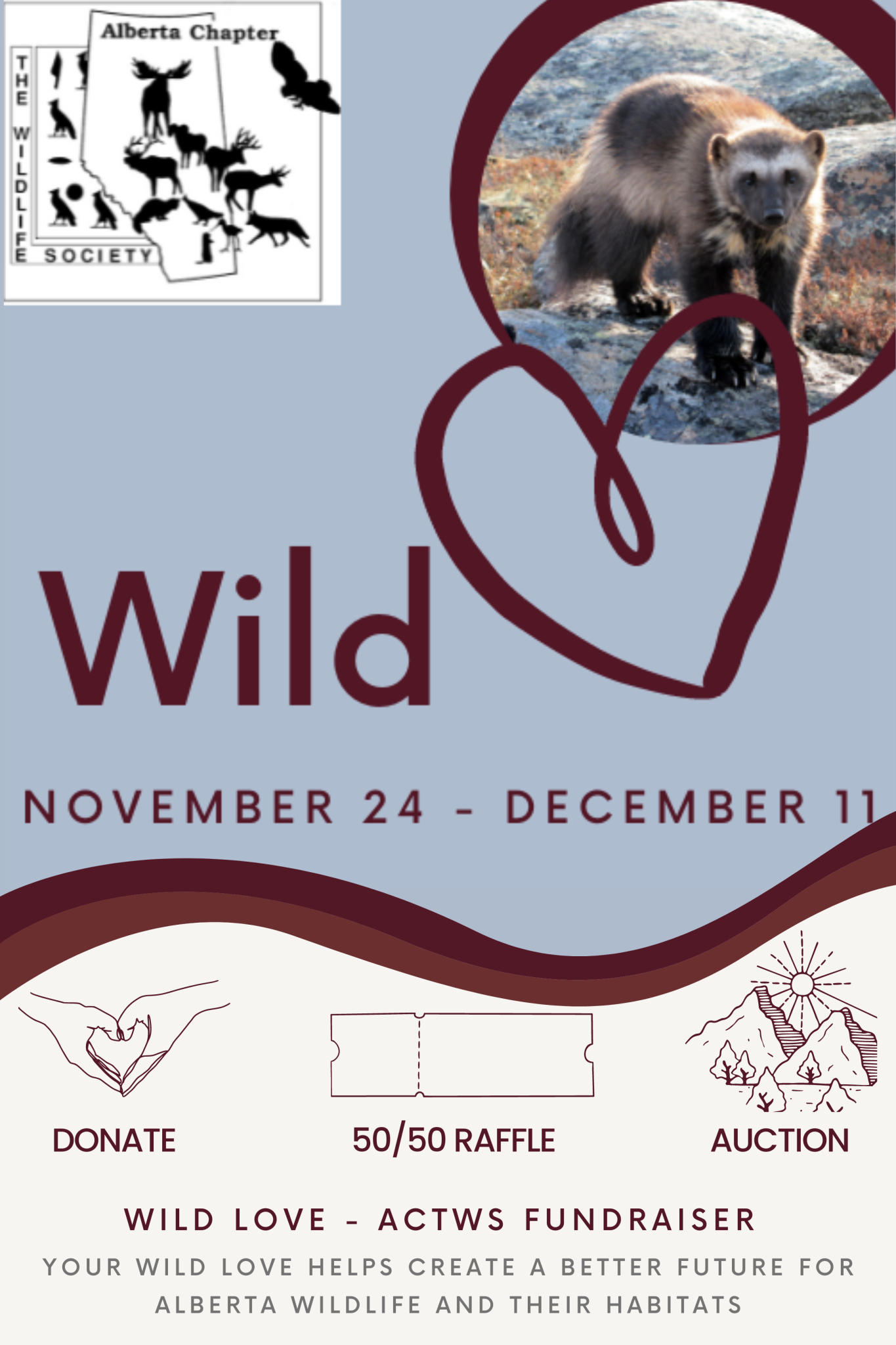 Show us your Wild LOVE | ACTWS | Alberta Chapter of The Wildlife Society